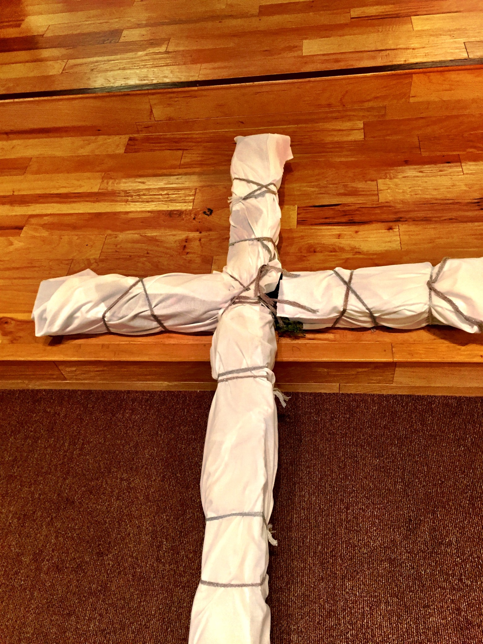 Wrapping the Cross–A Good Friday Service | Glass Overflowing